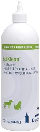 Amazon.com : EpiKlean Ear Cleanser, 32 oz : Pet Supplies