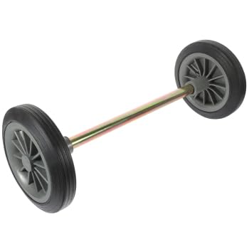 Trash Can Replacement Wheels: Outdoor Gallon Garbage Bin Wheels with ...