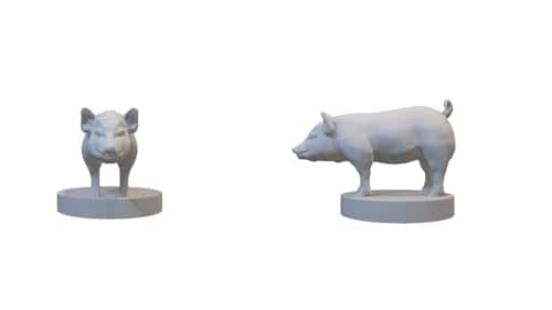 Amazon.com: Medium Animal Miniature for DND Pathfinder RPG Unpainted ...
