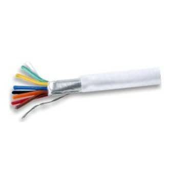 PRO POWER 8CORE SCREENED ALARM 8 CORE SCREENED ALARM CABLE WHITE 100M ...