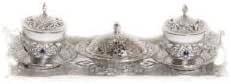 Amazon.com | Traditional Turkish Style Gawa Coffee Serving Set with ...
