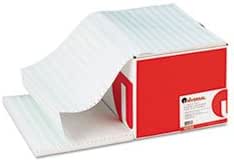 Amazon.com : Green Bar Computer Paper, 2-Part Carbonless, 14-7/8 X11 ...