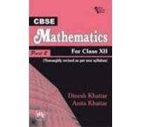 CBSE Mathematics for Class XII, Part 2 : Khattar & Khattar: Amazon.in ...