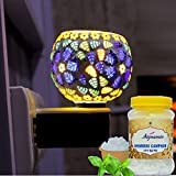 DONERIA Kapoor Dani/Aroma Oil Burner/Champor Burner/Incense Holder for ...