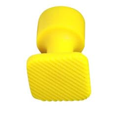 Laka 15mm Small Square Tab Yellow (Set of 5) : Amazon.in: Office Products