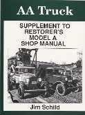 Aa Truck Supplement to Restorers Model a Shop Manual: Schild, Jim ...