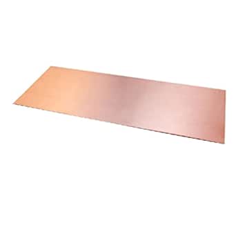 ART IFACT 99.9% Pure Copper Cu Metal Sheet 3.5 x 12 inches Plate For Lab Suplies, Artistic work ...