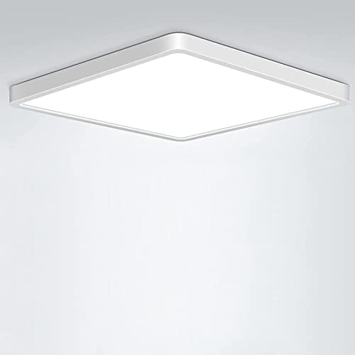 Flush Mount Ceiling Light, 3000K/4500K/6500K switchable Ceiling Light, 9 Inch flush mount light ...