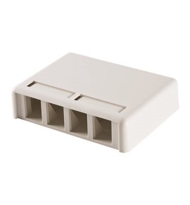 Amazon.com: OR-404TJ4 - Ortronics TracJack 4-Port Surface Mount Box ...