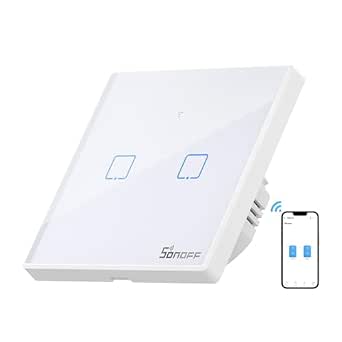 SONOFF Smart Light Switch, WiFi Smart Touch Switch Smart Wall Light ...