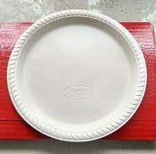 Buy TerraToss Disposable Plates Cornstarch | 6 inch Round | 25 Pack ...