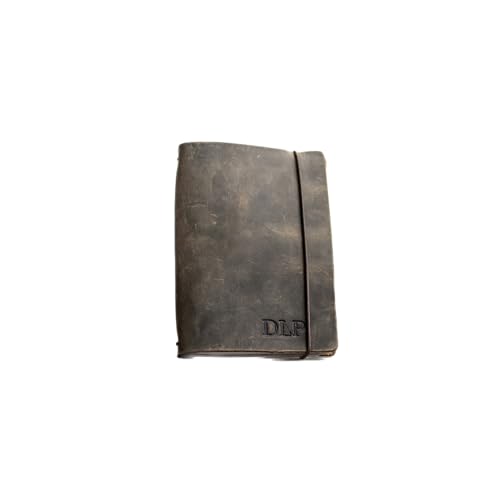 Amazon.com: Refillable Pocket Leather Journal Notebook Personalized ...