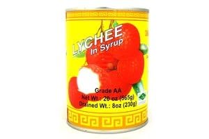 Amazon.com : Chaokoh Lychee in Syrup 20oz : Maple Syrups : Grocery ...