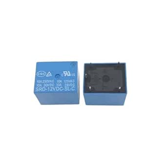 5PCS Songle Relay SRD-03VDC-SL-C 05V/06V/09V/12V/24V/48VDC-SL-C 5-pin(5PCS SRD-05VDC-SL-C ...