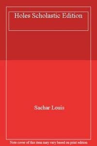 Holes Scholastic Edition: Louis, Sachar: 9780747548997: Amazon.com: Books