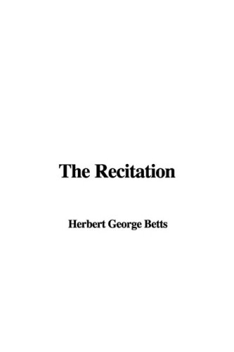 Buy The Recitation Book Online at Low Prices in India | The Recitation ...