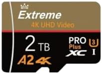 Amazon.com: 2T U3 V30 4K Full HD Micro TF Mini SD Card TF Memory Flash ...