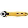 OLFA 1131976 Small Rotary Cutter, Yellow, 28mm : Olfa: Amazon.co.uk ...