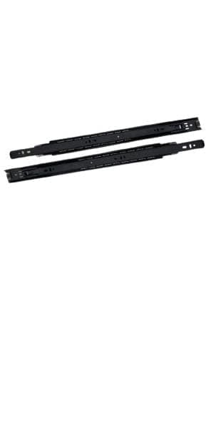 Harrison Heavy Duty 18 inch Drawer Channel for Kitchen Drawer, Black ...