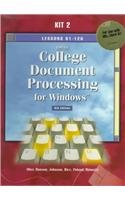 Gregg College Keyboarding & Document Processing for Windows, Kit 2 w ...