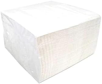 5000 Sheets 1 Ply – Square Napkins White Paper Soft Easy Absorbing ...