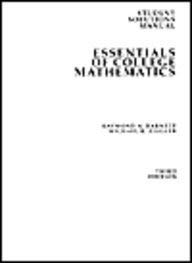Amazon.com: Essential College Math: Student Solutions Manual ...
