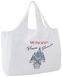 Amazon | フランス MONOPRIX エコバッグ モノプリ コンパクト Place Blanche おしゃれ [並行輸入品] | エコ ...