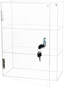 Amazon.com: Clear Acrylic Countertop Display Case: 4-Tier Showcase with ...
