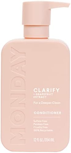 Amazon.com : MONDAY HAIRCARE Moisture Conditioner 12oz for Dry, Coarse ...