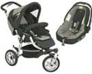 Jane Slalom Pro Matrix Travel System including pack 8 Matrix Car Seat ...