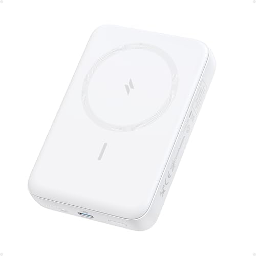 Anker Zolo Magnetic Power Bank, Compact 10,000mAh Wireless Portable ...