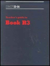 SMP 11-16 Teacher's Guide to Book R3 (School Mathematics Project 11-16 ...