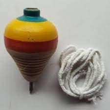 Buy SHRI Zoon Tops | Lattu | Wooden and Plastic Lattu | Bhavra | Indoor ...