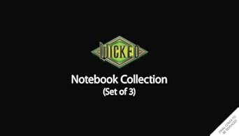 Wicked Notebook Collection (Set of 3): Insight Editions: 9798337402086 ...
