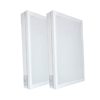Forus 36W 2x2 LED Panel Light, Surface Ceiling Light | Slim Square ...