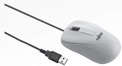 Amazon.co.jp: 富士通/FUJITSU M520 USB光学式マウス 3ボタン 1000 DPI 両手利き対応 CP664644 ...