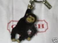 Amazon.com : Coach Monkey Keychain Key Fob : Key Tags And Chains ...