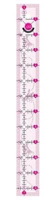 Amazon.com: Tula Pink 1.5in x 12.5in Non Slip Bee Ruler