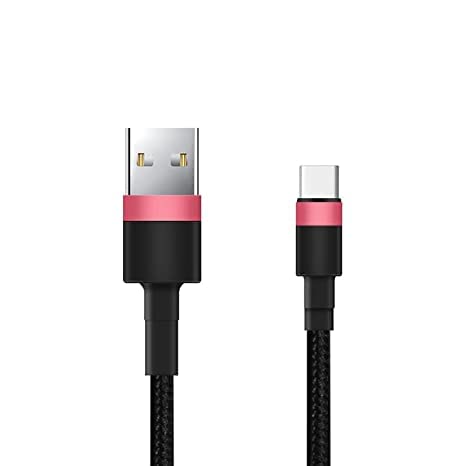 Techno Simba Fibre Braided USB to Type-C Aramid fiber braided cable ...