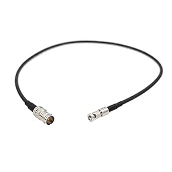 HangTon 6G SDI Video Cable HD Micro BNC to Female BNC Adapter for Blackmagic Video Assist 5 ...