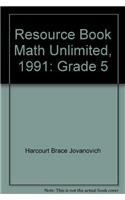Resource Book Math Unlimited, 1991: Grade 5: Harcourt Brace Jovanovich ...