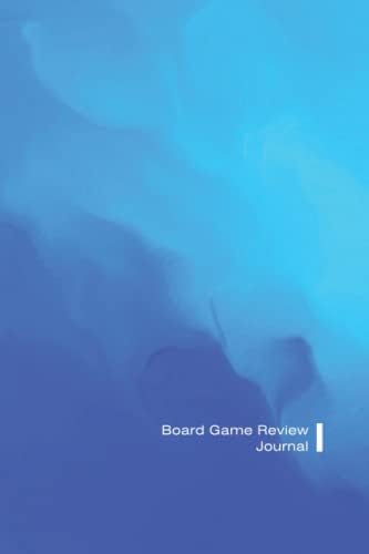 Board Game Review Journal Watercolor: A unique custom made review log ...