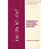 Elements of applicable functional analysis (Monographs and textbooks in ...