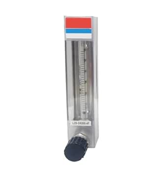 Glass Rotameter LZB-DK800-4F Float Flowmeter(0.6-6L/H) : Amazon.co.uk: Business, Industry & Science