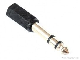 Stereo Socket to P38 Stereo Pin Connector (Pack of 3) : Amazon.in ...