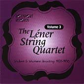 Lener Quartet Vol.3: Lener Quartet, Schubert, Schumann: Amazon.it: CD e Vinili}