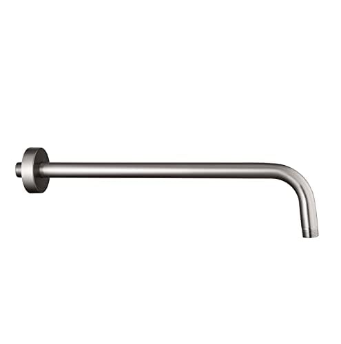 12 Inch Shower Arm with Flange,Stainless Steel 90 Degree Rain Shower ...