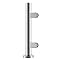 Balustrade Posts stair handrail Railing Post Stair Railing Round Glass ...