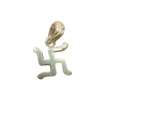 Buy Silver Spiritual Swastik Symbol Pendant for Men and Women at Amazon.in