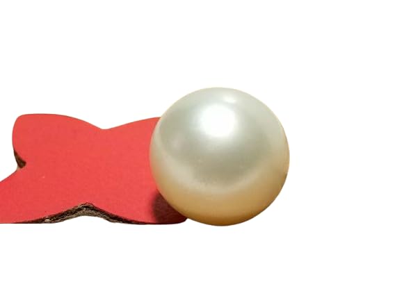 FINE GEMS Mukta Ratna नेचुरल South Sea Pearl Stone Original Certified ...